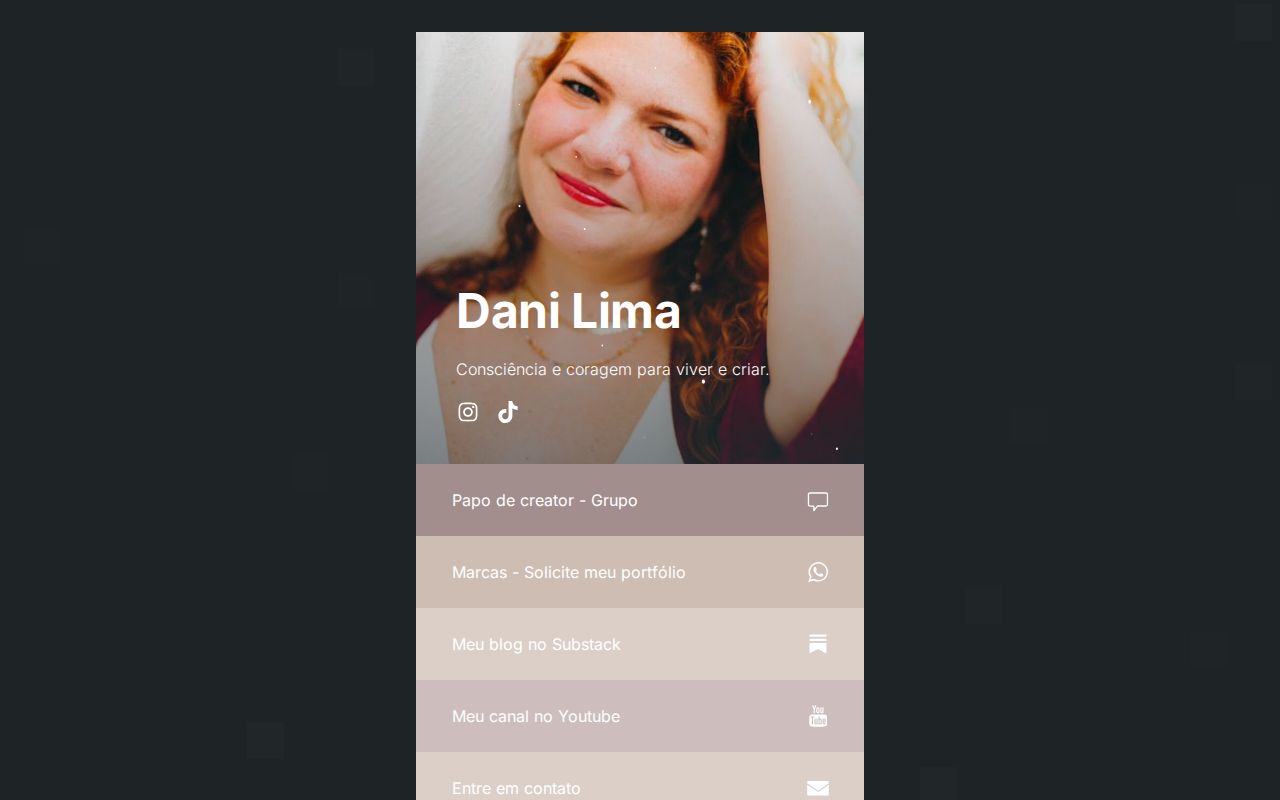 Dani Lima | Criadora de Conteúdo